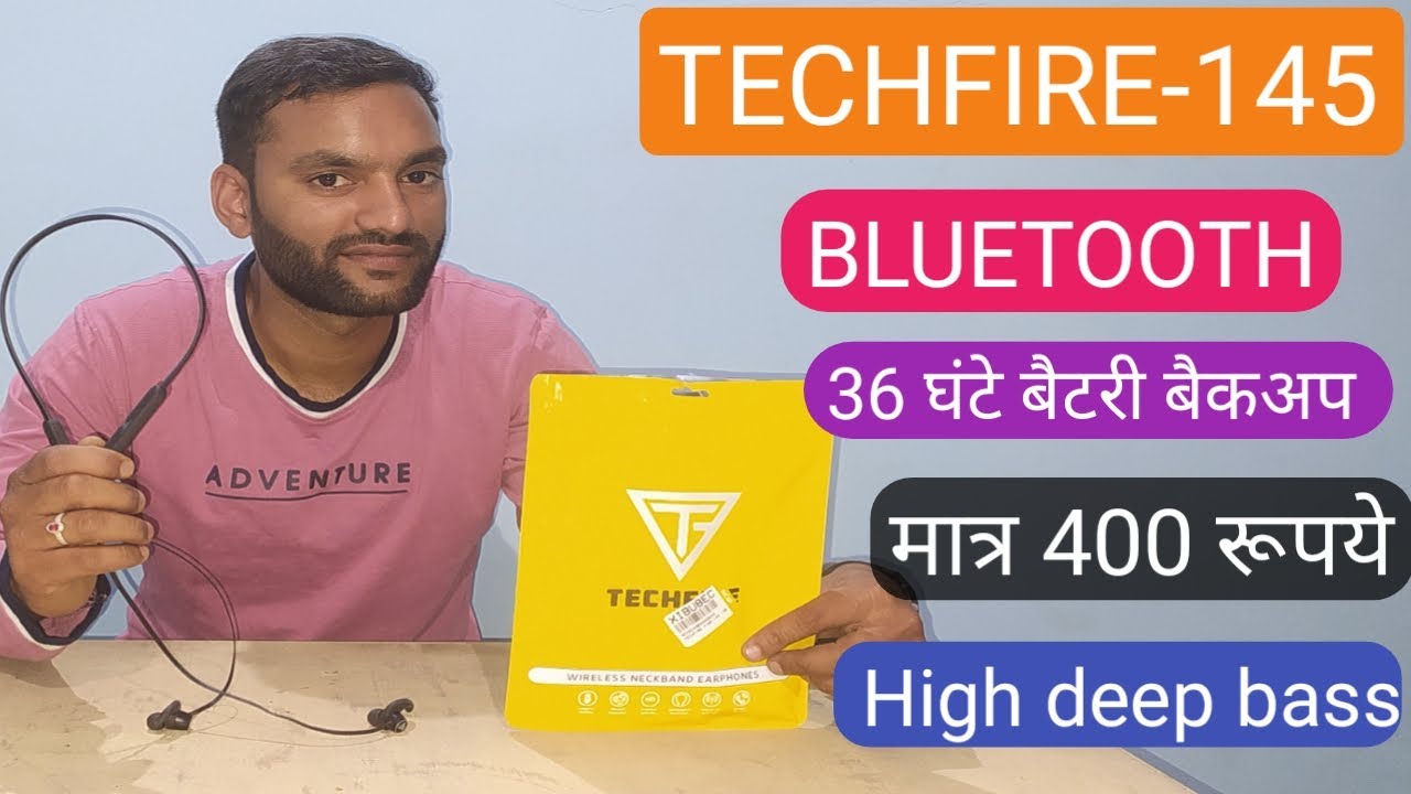Techfire fire 145 bluetooth || techfire 36 hour bluetooth - YouTube