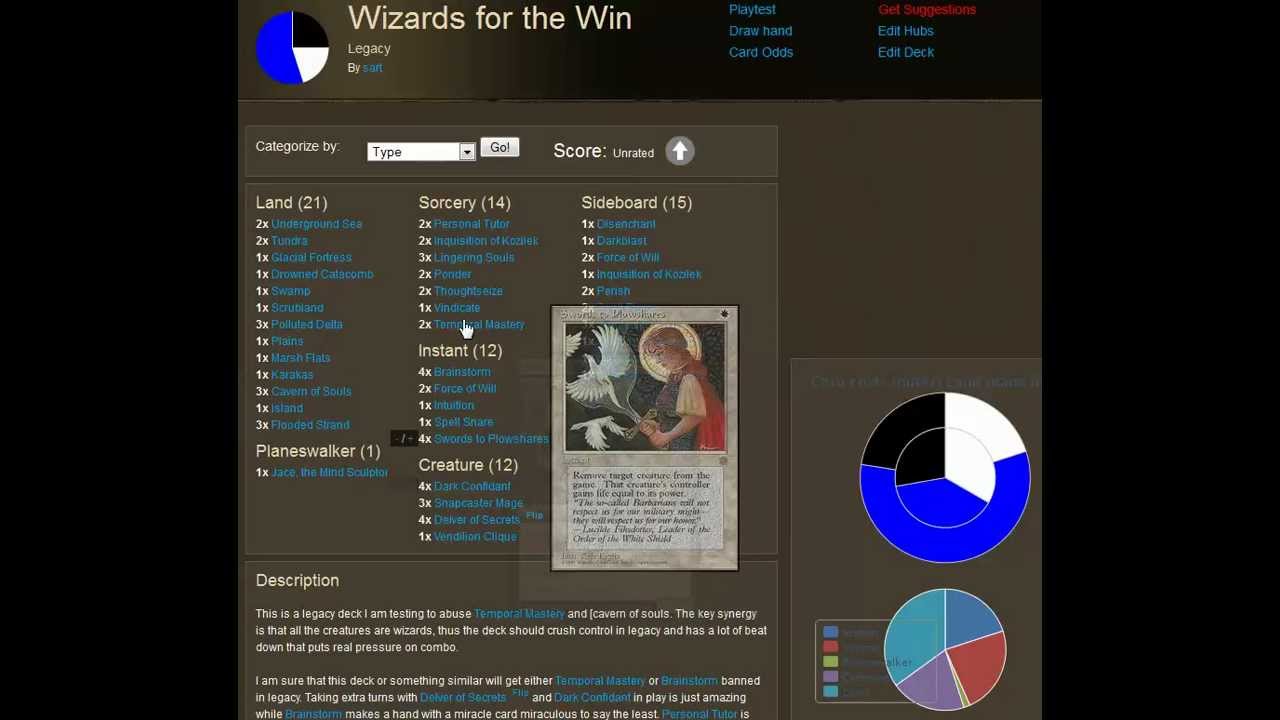 MTG Deck Tech: Legacy Wizards for the Win - Esper Abusing Temporal ...