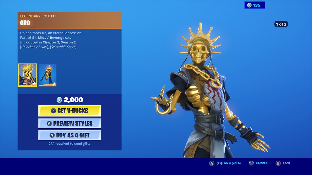 NEW * ORO SET & CHALLENGES !!! Fortnite Item Shop March 25 2020 - YouTube