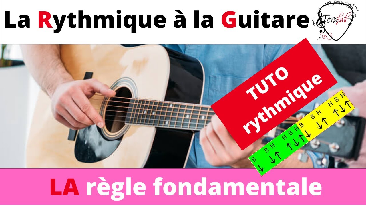 La rythmique à la guitare - LA règle fondamentale Acordes - Chordify