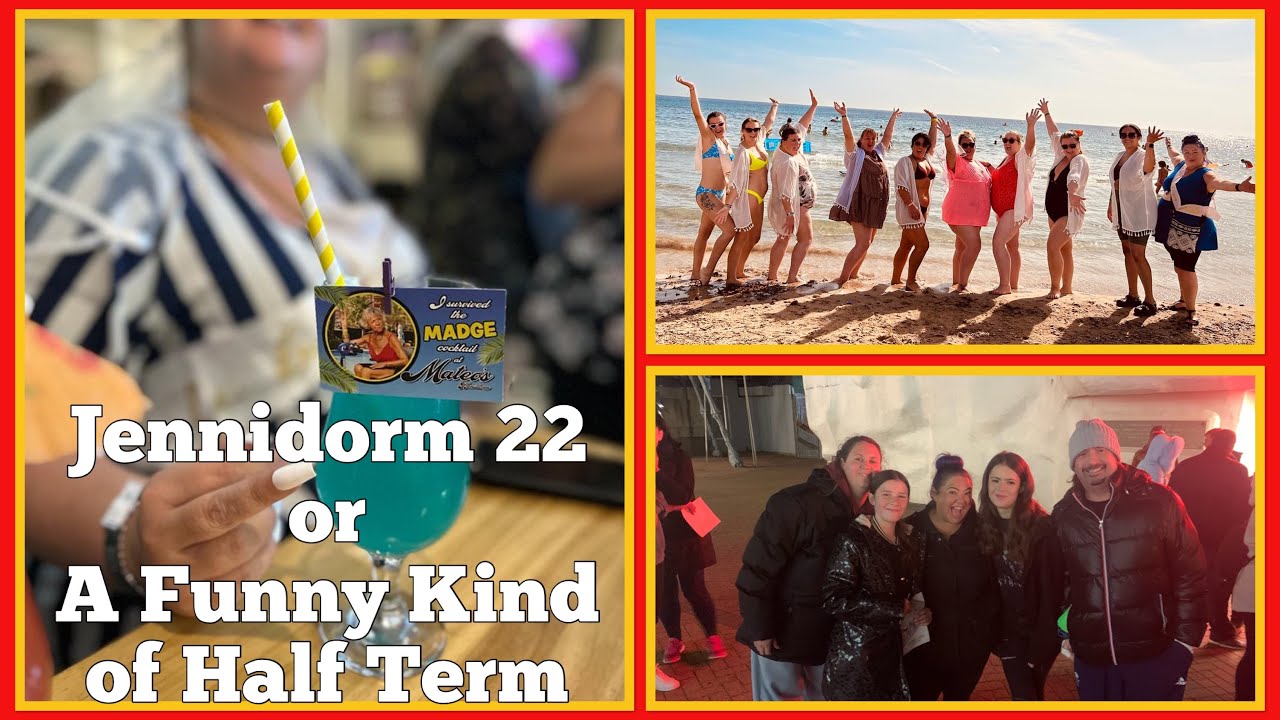 A Hen Do in Benidorm and Halloween at Blackpool Pleasure Beach - YouTube
