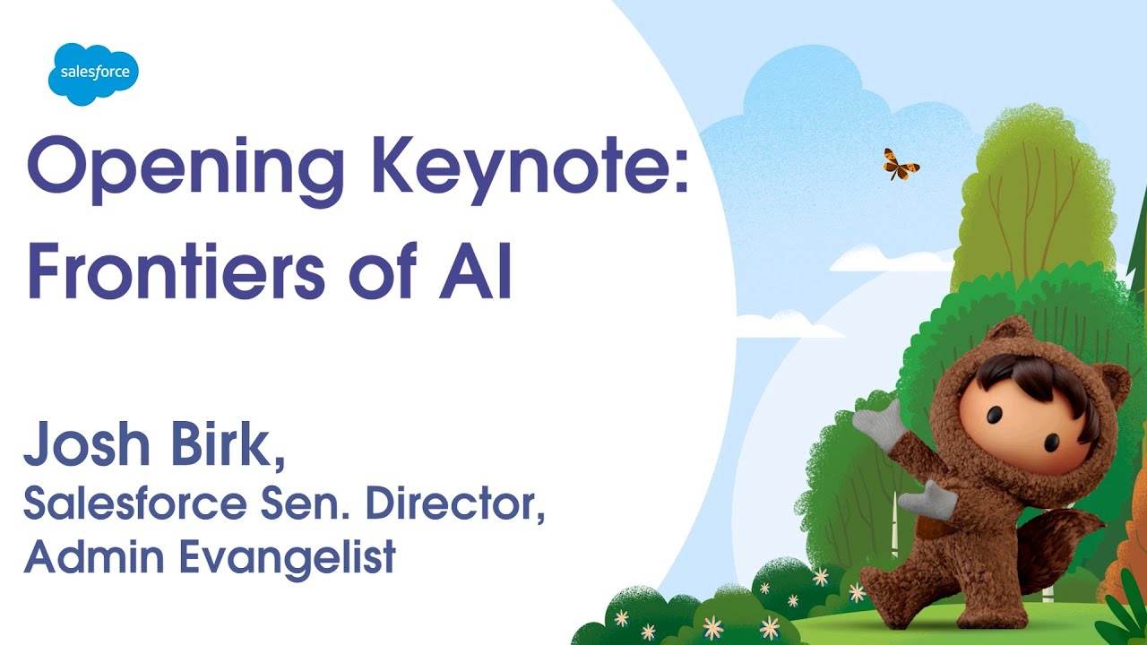 Keynote with Joshua Birk: The Frontiers of AI - YouTube