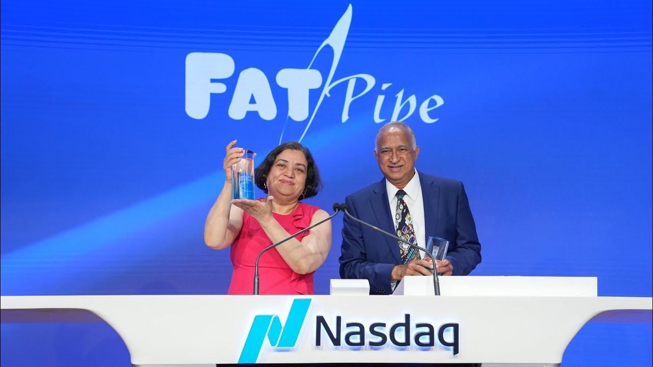 FatPipe Inc Rings the Nasdaq Stock Market Closing Bell - YouTube