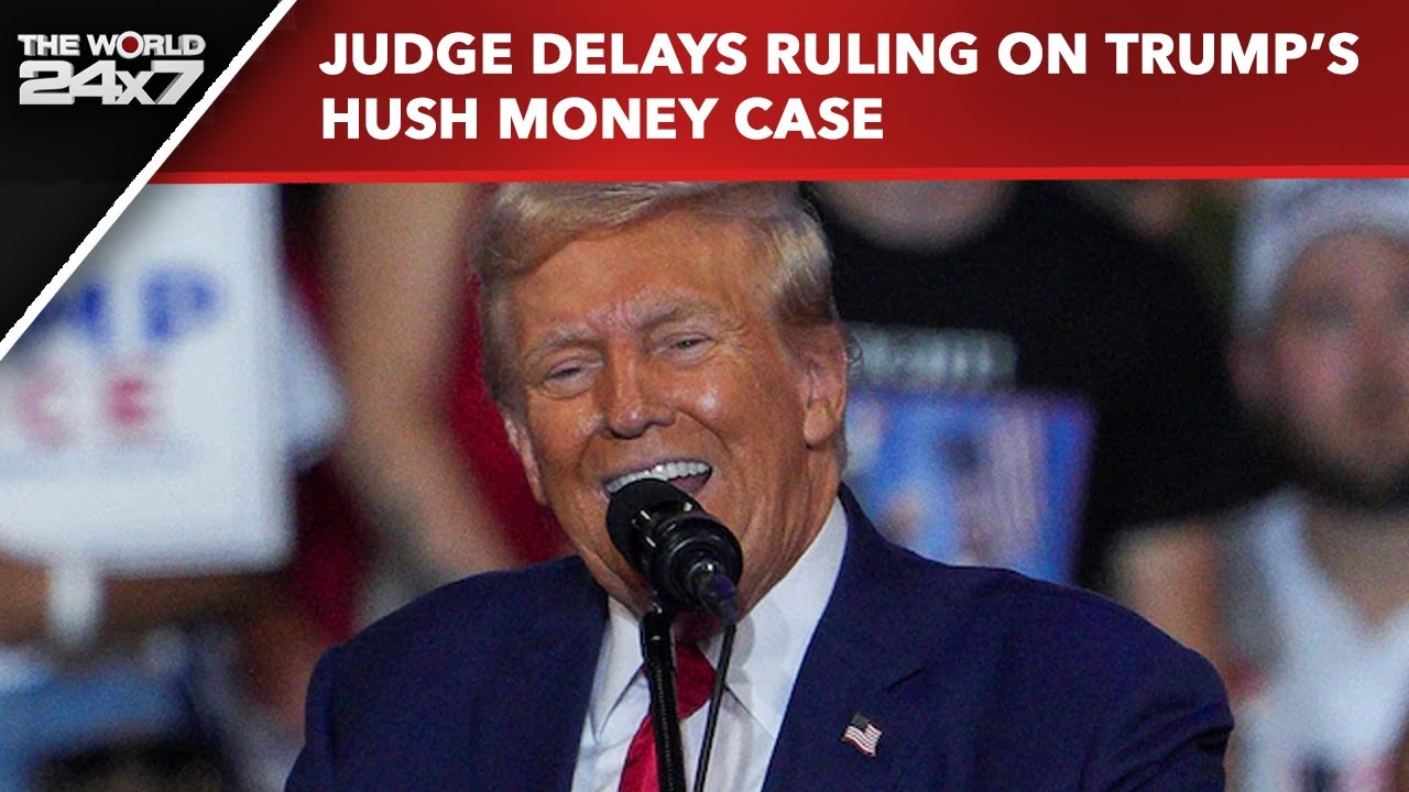 Trump Hush Money Case | Trump's Hush Money Trial Delayed By Judge - YouTube