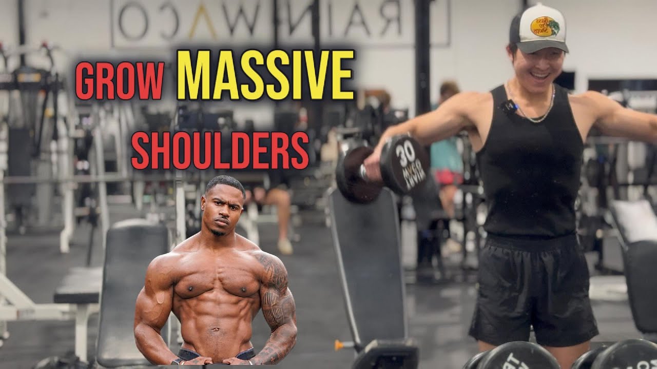 The SECRET to a college gym bro's Shoulder Routine - YouTube