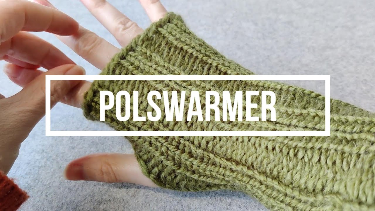 DIY Polswarmers Breien met een Breiring – Simpel Patroon voor Beginners ...