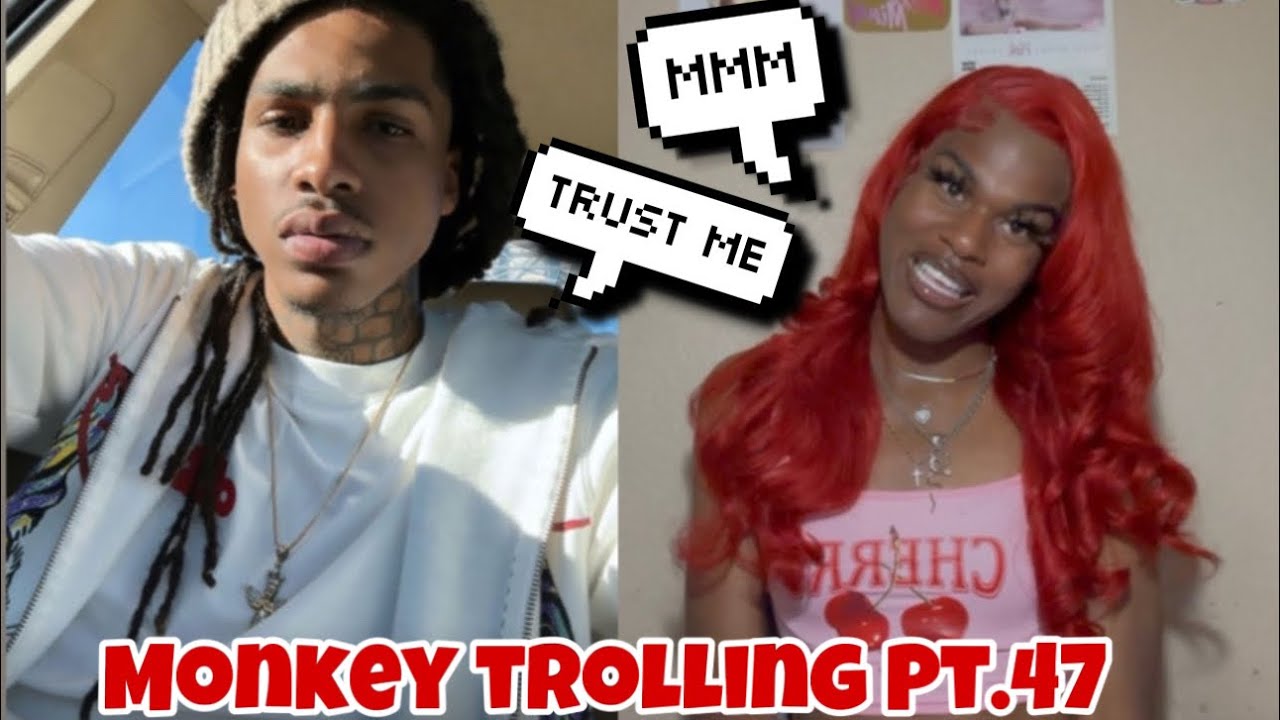 Ran into my EX..??? | Monkey App Trolling Pt.47 - YouTube