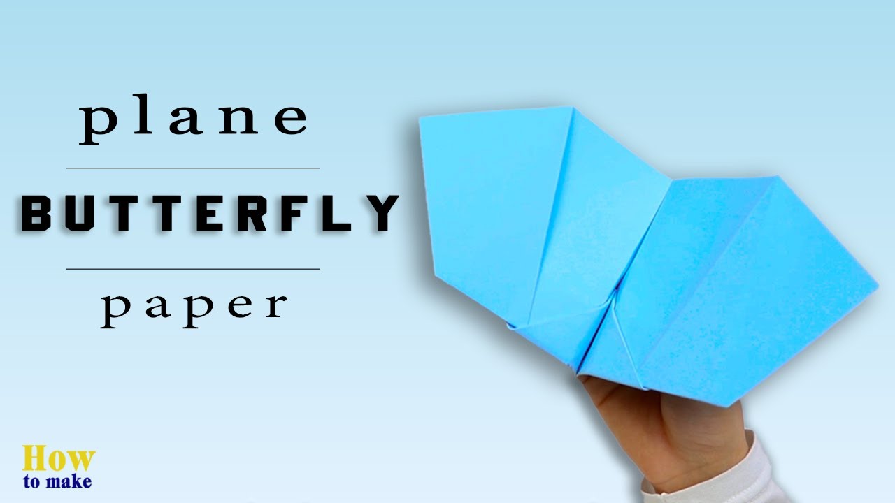 Easy Origami Flying Butterfly - How To Make Flying Butterfly Paper ...