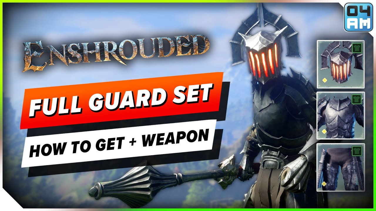 Enshrouded EPIC Guard of The North Set + Bonus Weapon Location & How To ...
