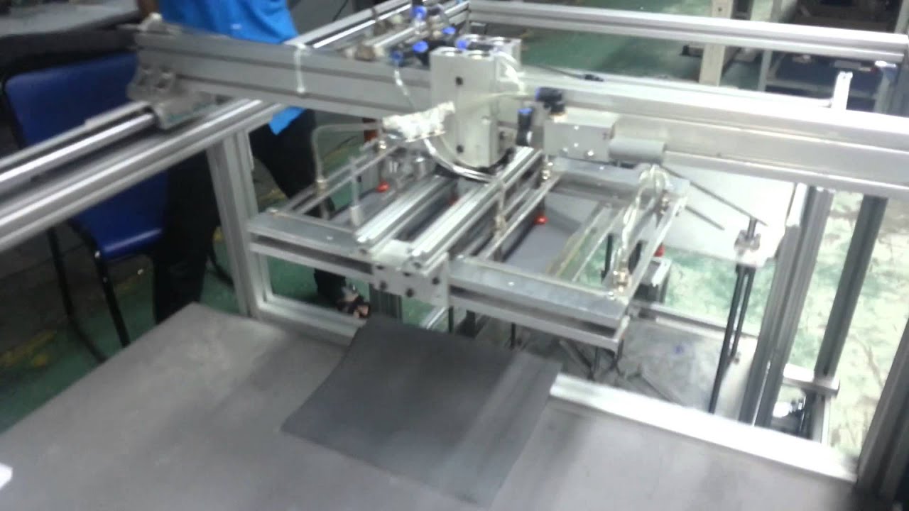 Auto MARKING MACHINE_ test - YouTube