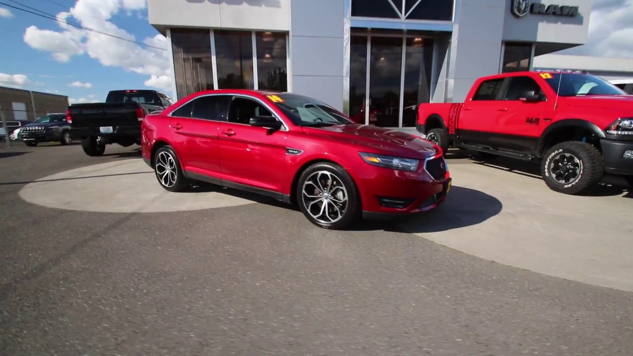 2014 Ford Taurus SHO | Red | EG110714 | Mt Vernon | Skagit | - YouTube