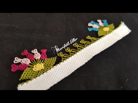 Farklı Bir İğne Oyası Modelinin Anlatımlı Yapılışı | 779. Model