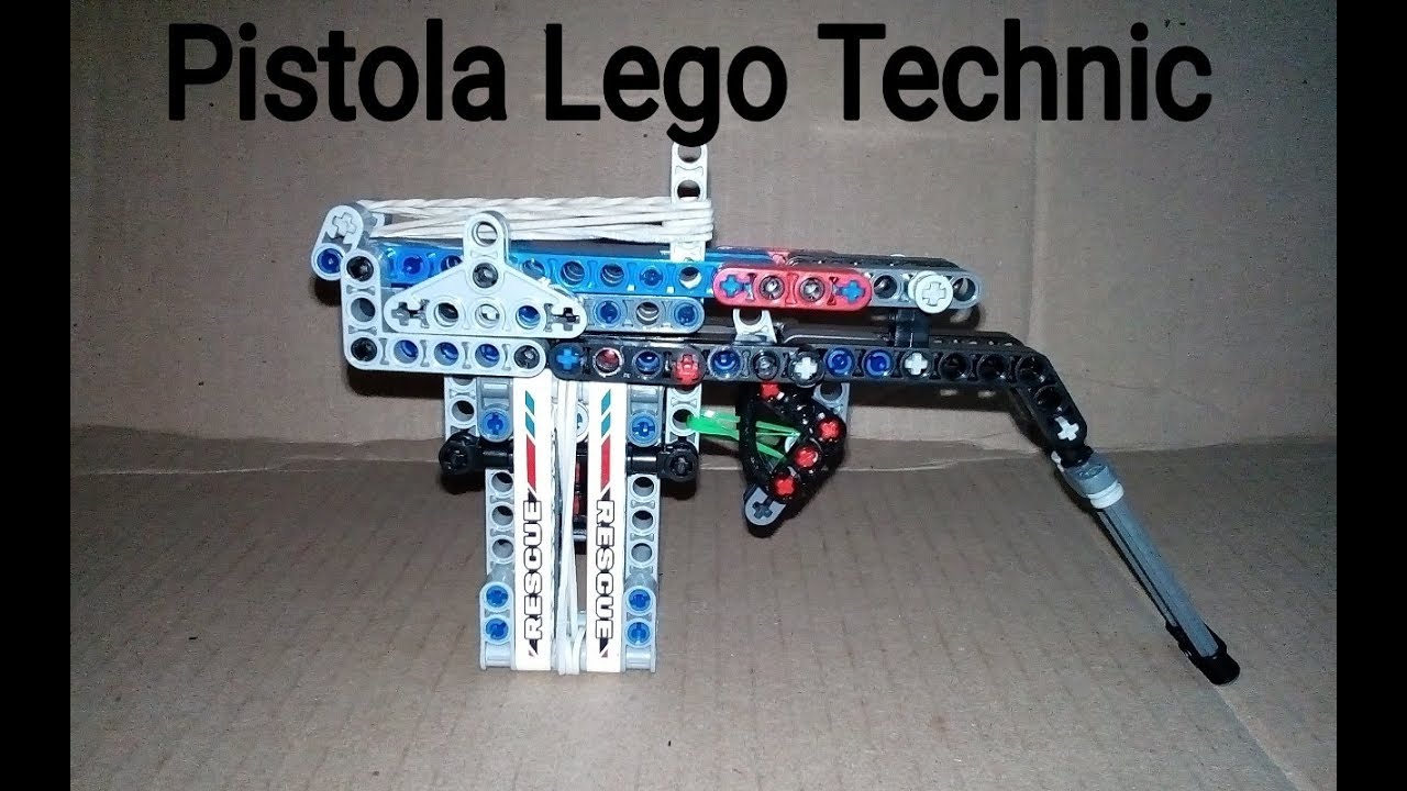 Lego Technic Gun with magazine - YouTube