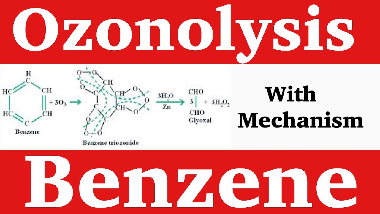 Ozonolysis of of Benzene with Mechanism || Trick for Ozono - YouTube
