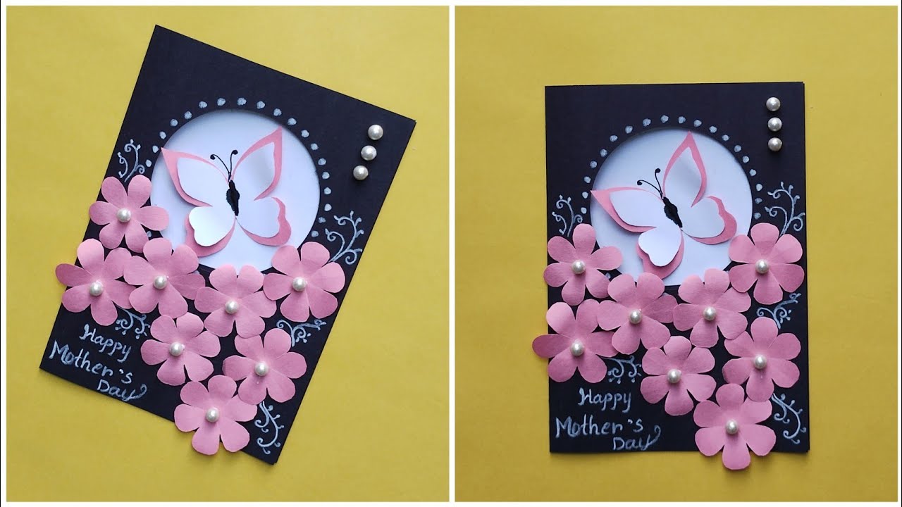 DIY Mother's day card / Mother's day greeting card /Mothers day craft ...