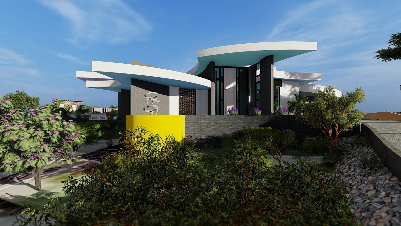 Paradise Valley Modern House Design facing Camelback Mtn by SLDarch ...