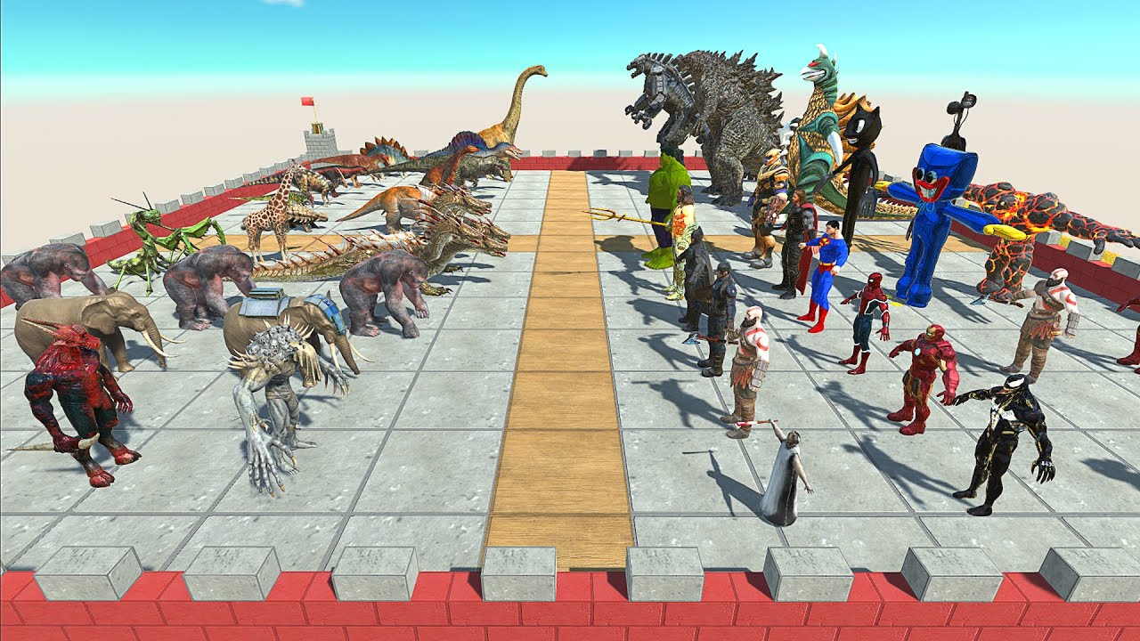All Units vs Units Mods - Animal Revolt Battle Simulator - YouTube