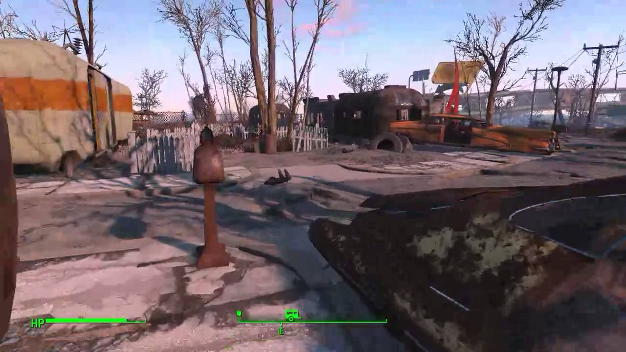 Fallout 4 - The Squirrel Story and death by car - YouTube