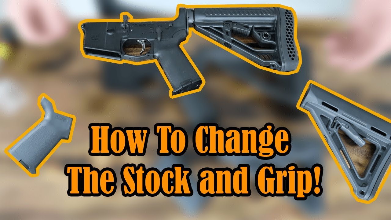 How to Change the Stock and Grip on an AR-15! (Super Easy!) | ARO News