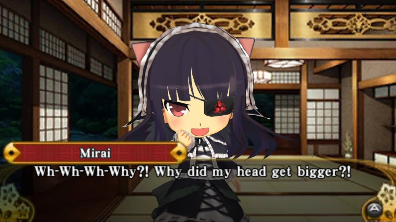 Senran Kagura 2: Deep Crimson (DLC) part 27: chibi power! - YouTube