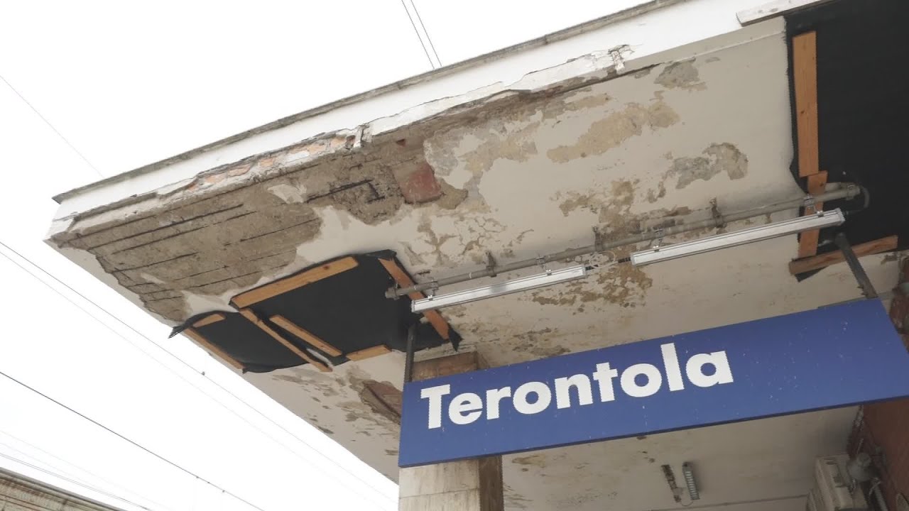 Terontola: stazione fatiscente, interventi nel 2028 - YouTube