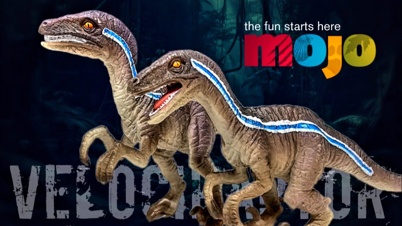 2020 Mojo Fun "Vintage" Velociraptors Review!!! - YouTube