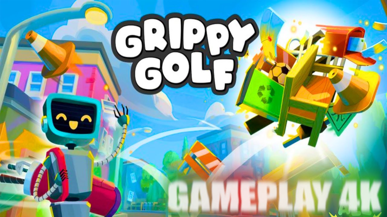 Unleash Your Swing in Grippy Golf - Gameplay Moments PC Steam 4K - YouTube
