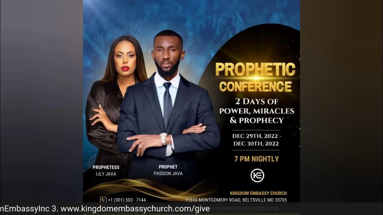 Christmas Service || KE - Maryland || Prophet Passion Java - YouTube