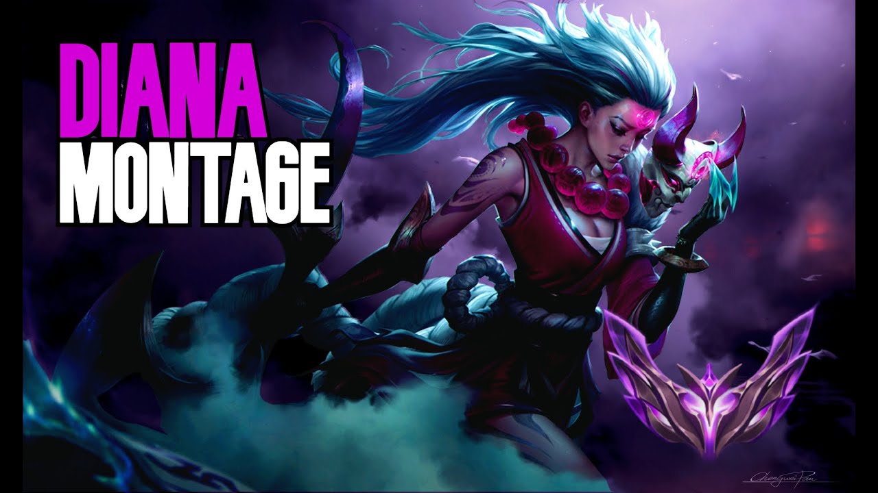 🌙MASTER DIANA MONTAGE | Rank 1 Diana Mid | xJotade - YouTube