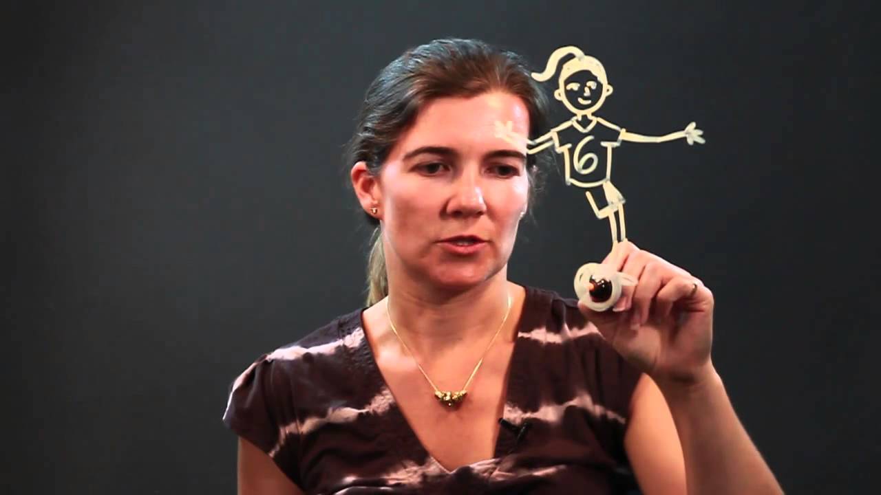 How to Draw a Girl Soccer Player - YouTube