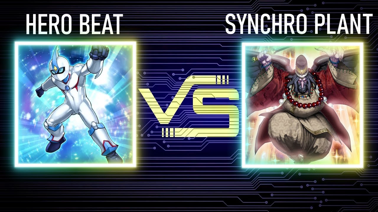 Hero beat vs Synchro plant | Tengu Format | Dueling Book - YouTube