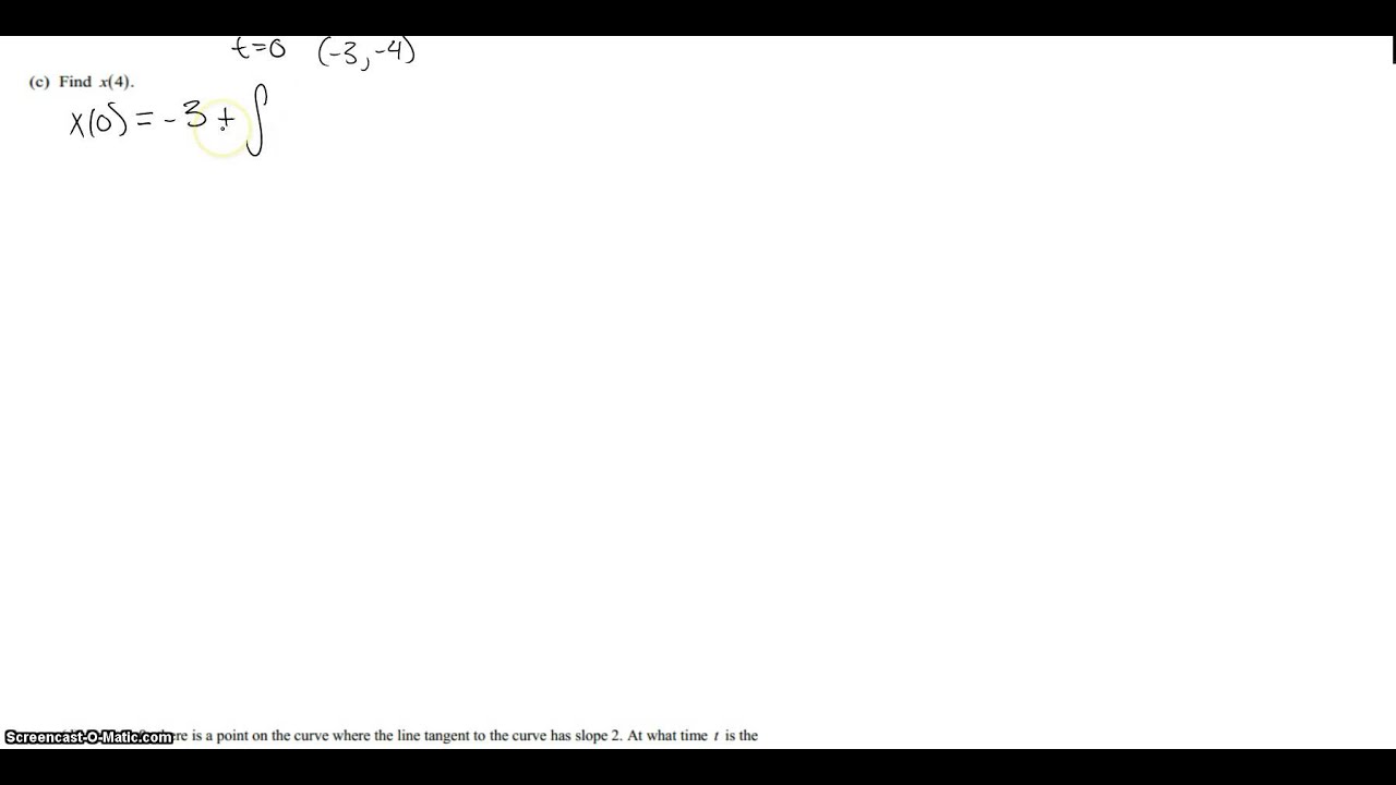 AP Calculus BC: 2007B #2 - YouTube