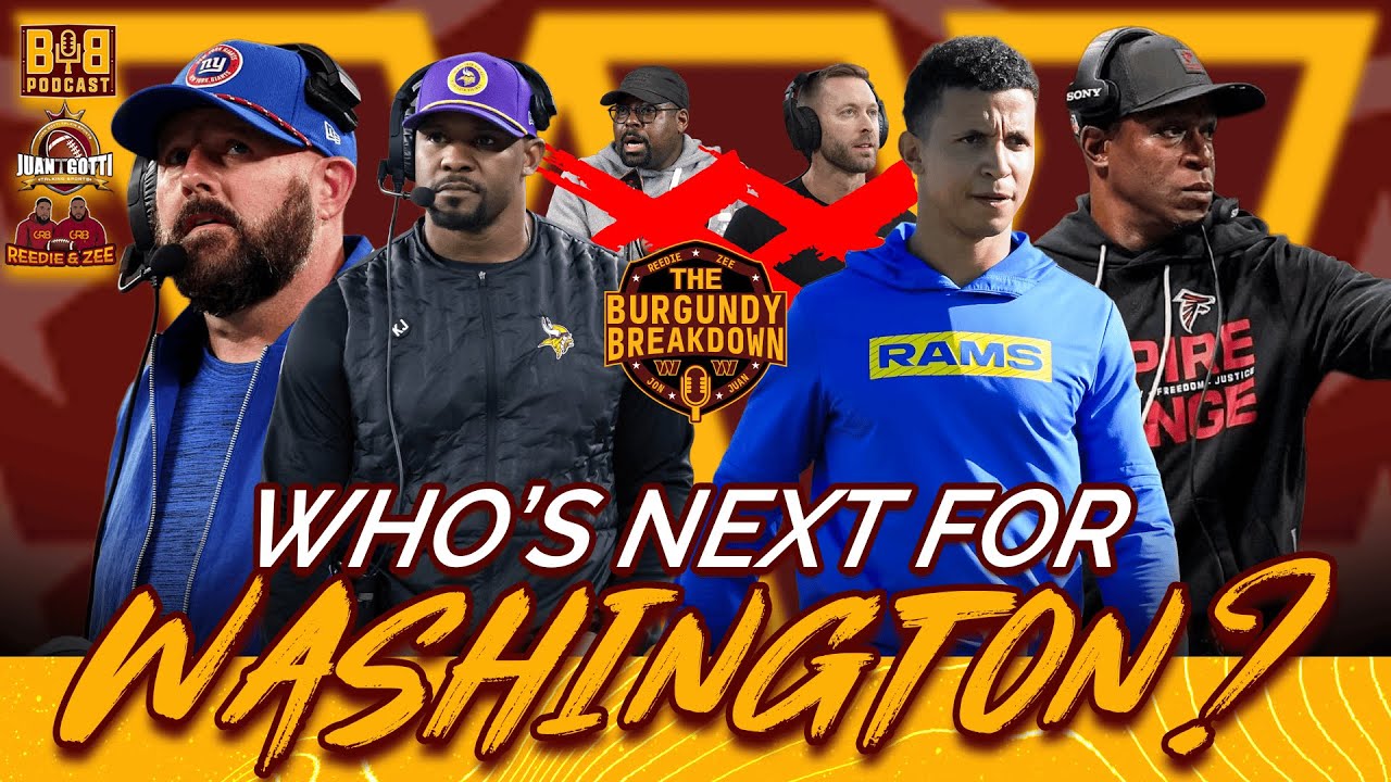 THE REBUILD STARTS NOW!🚨 Who’s NEXT for the COMMANDERS? Raheem Morris ...