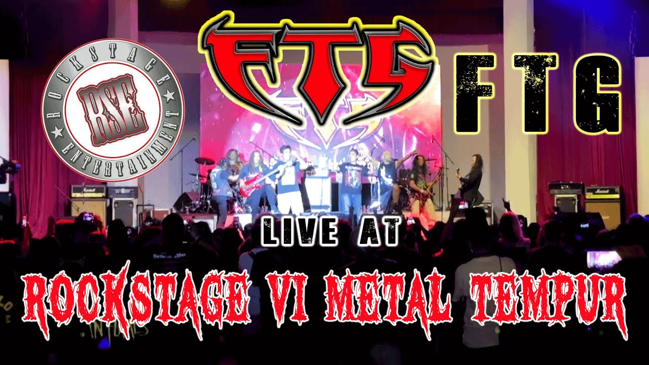 FTG live at ROCKSTAGE VI : METAL TEMPUR (FULL SET) - YouTube