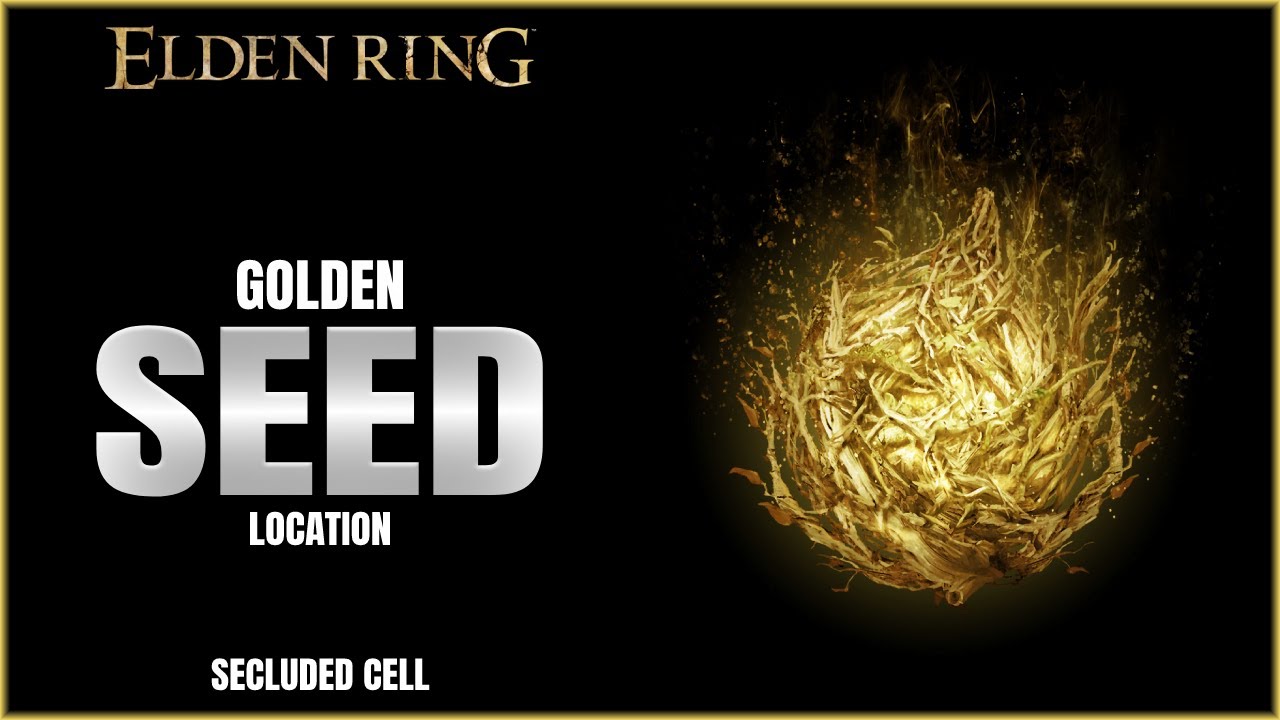 Elden Ring | Golden Seed Location | Secluded Cell - YouTube