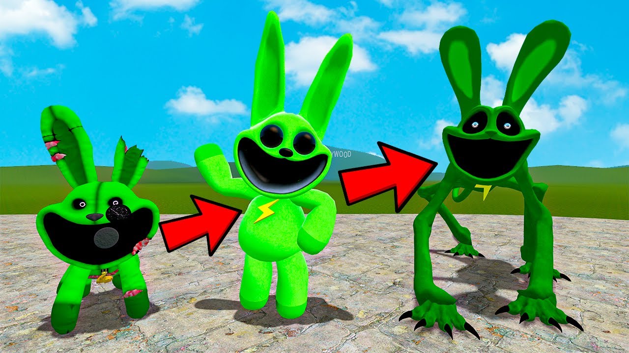 EVOLUTION OF NEW HOPPY HOPSCOTCH ! Rabbit Poppy Playtime Chapter 3 in ...