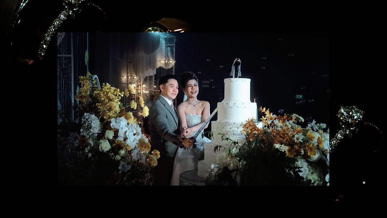 Thipp And Mai Weding Reception - YouTube