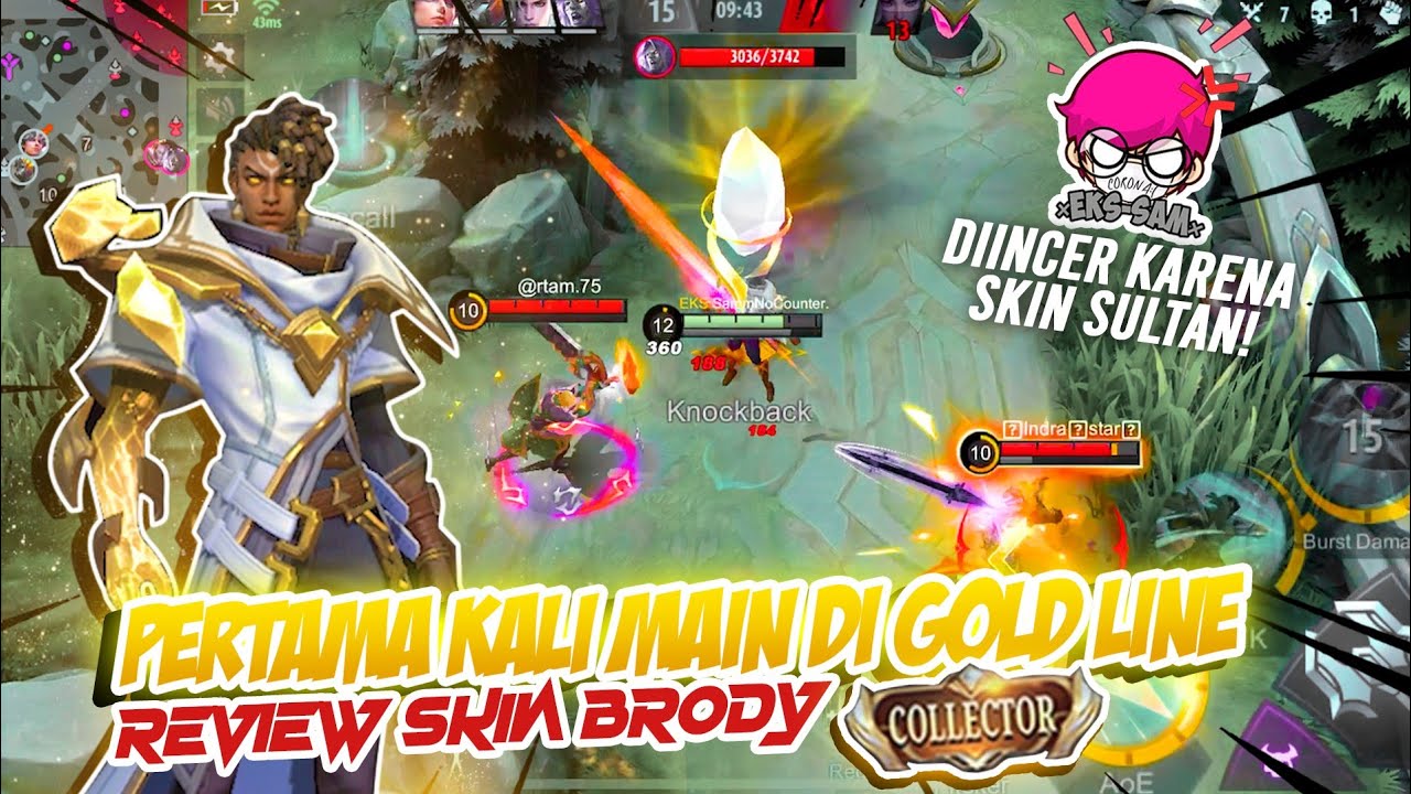 GILAA GUA DIINCER BANGET PAKE SKIN BRODY COLECTOR INI!! PERTAMA KALINYA ...