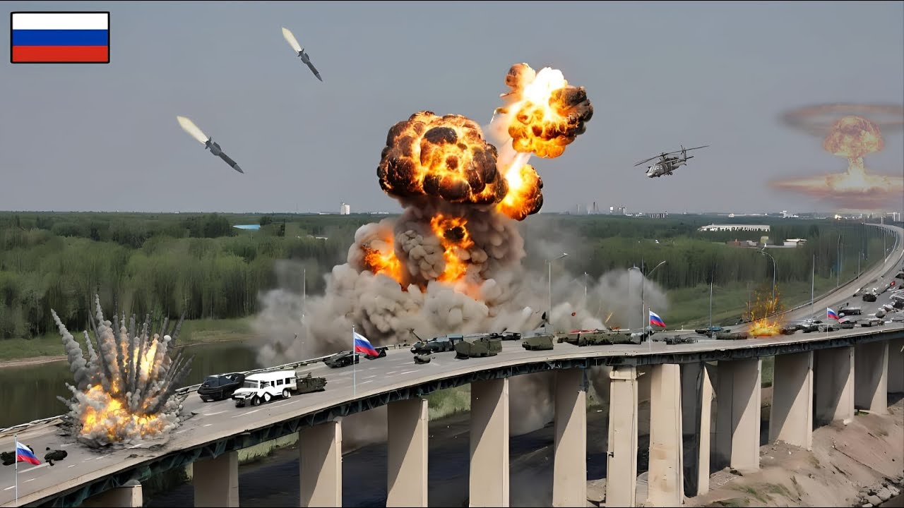 2 minutes ago! Crimean Bridge Collapses After US Troops Ambush Russian ...