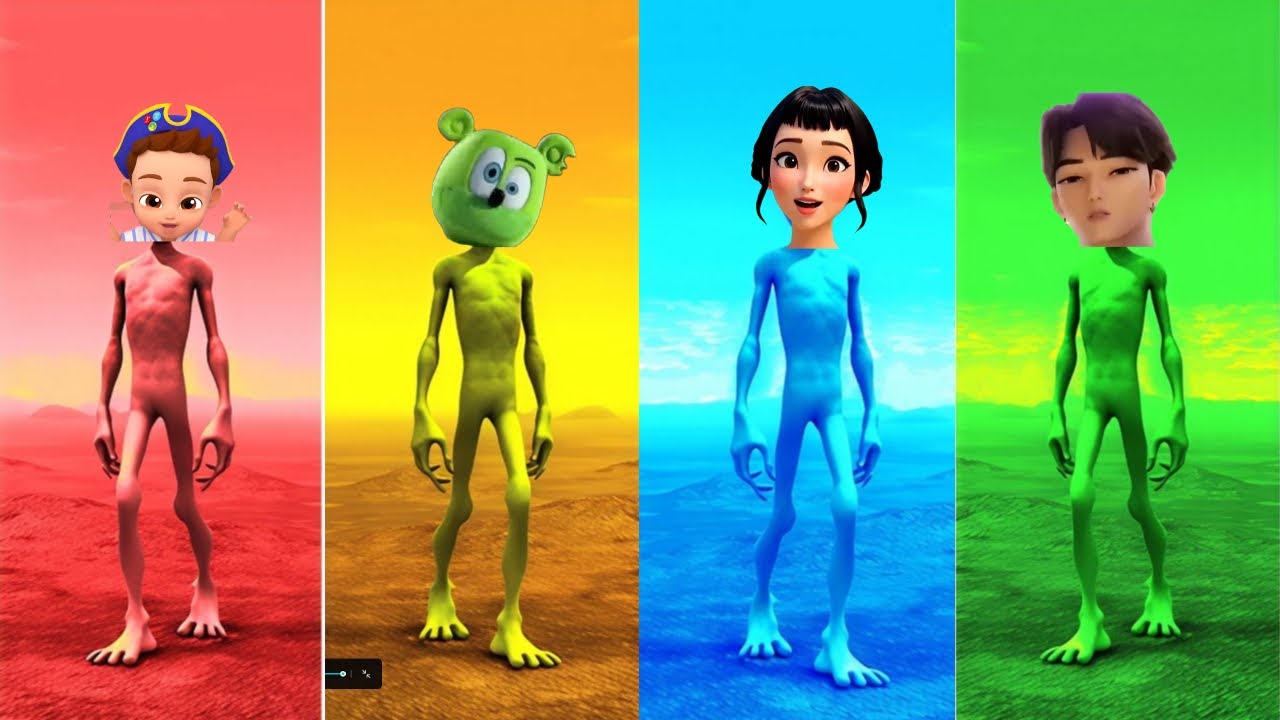 Alien Dance Party: Rainbow Groove Invasion! - YouTube