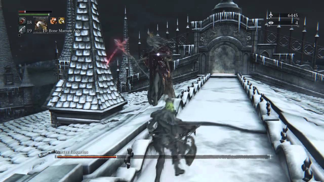 Bloodborne all bosses Ng+7 waste of skin: Martyr - YouTube