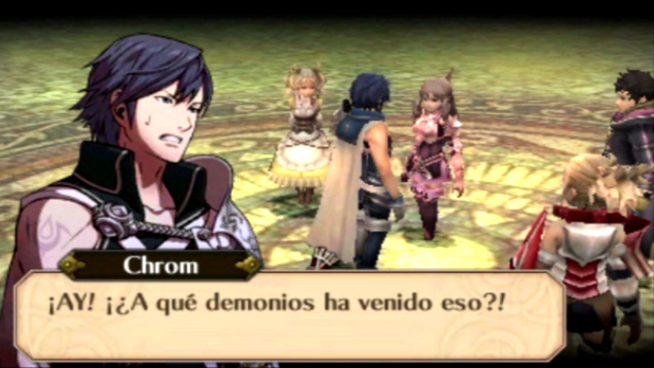 Fire Emblem Awakening - La ''bofetada'' de Sumia a Chrom (Español ...