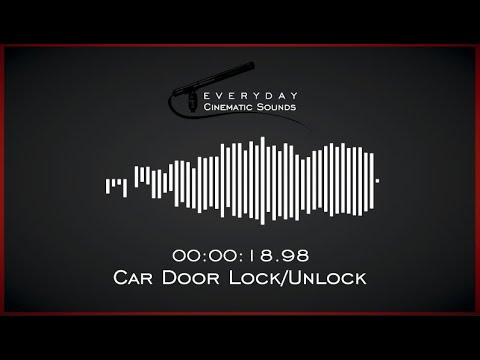Car Door Lock/Unlock | HQ Sound Effects - YouTube