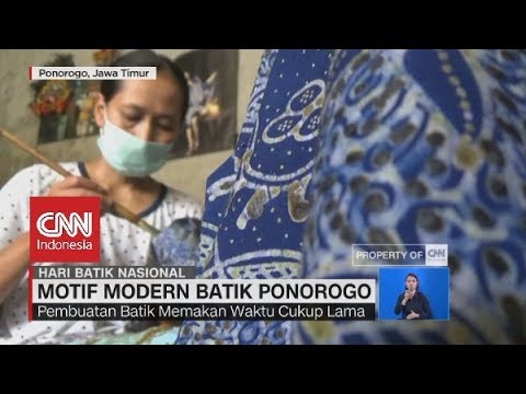 Motif Modern Batik Ponorogo