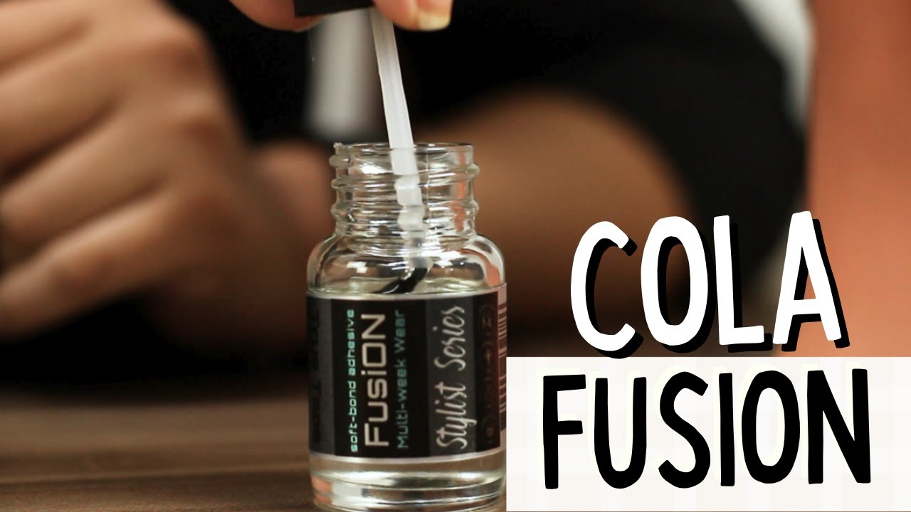 VOCÊ CONHECE A COLA FUSION PARA PRÓTESE CAPILAR ? - YouTube