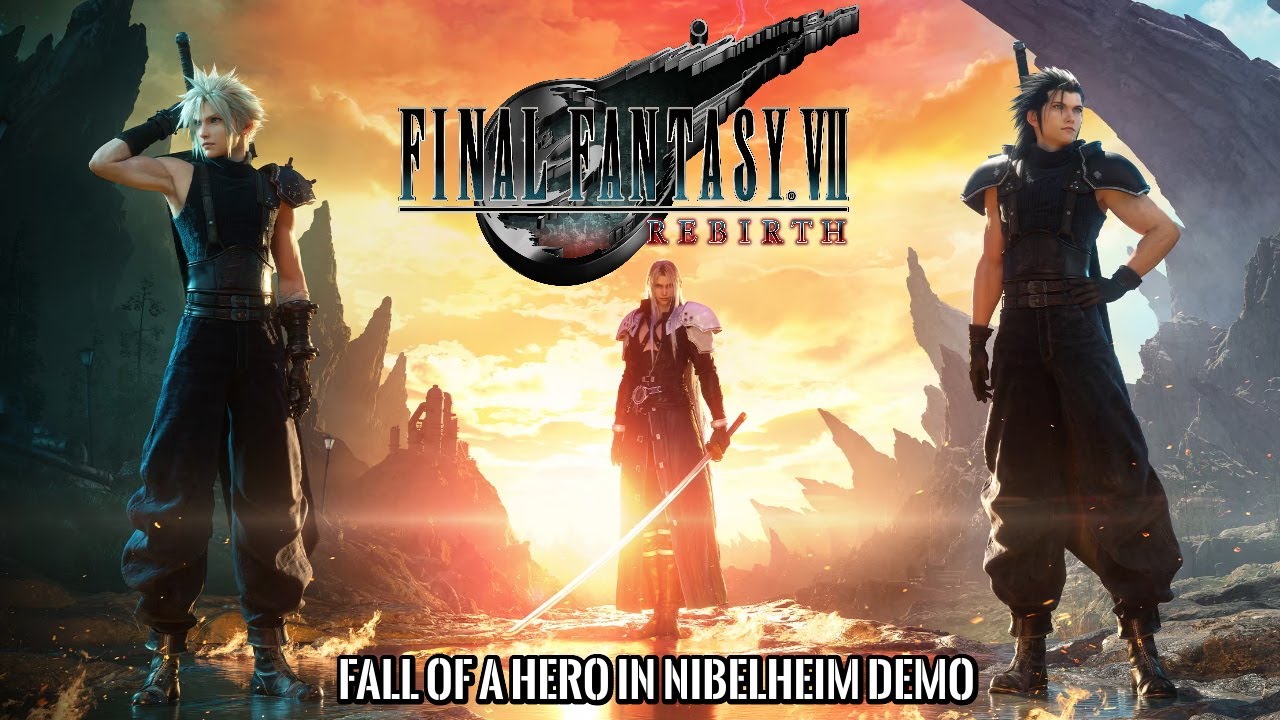 FINAL FANTASY 7 REBIRTH | Fall of a Hero in Nibelheim Demo | Normal ...