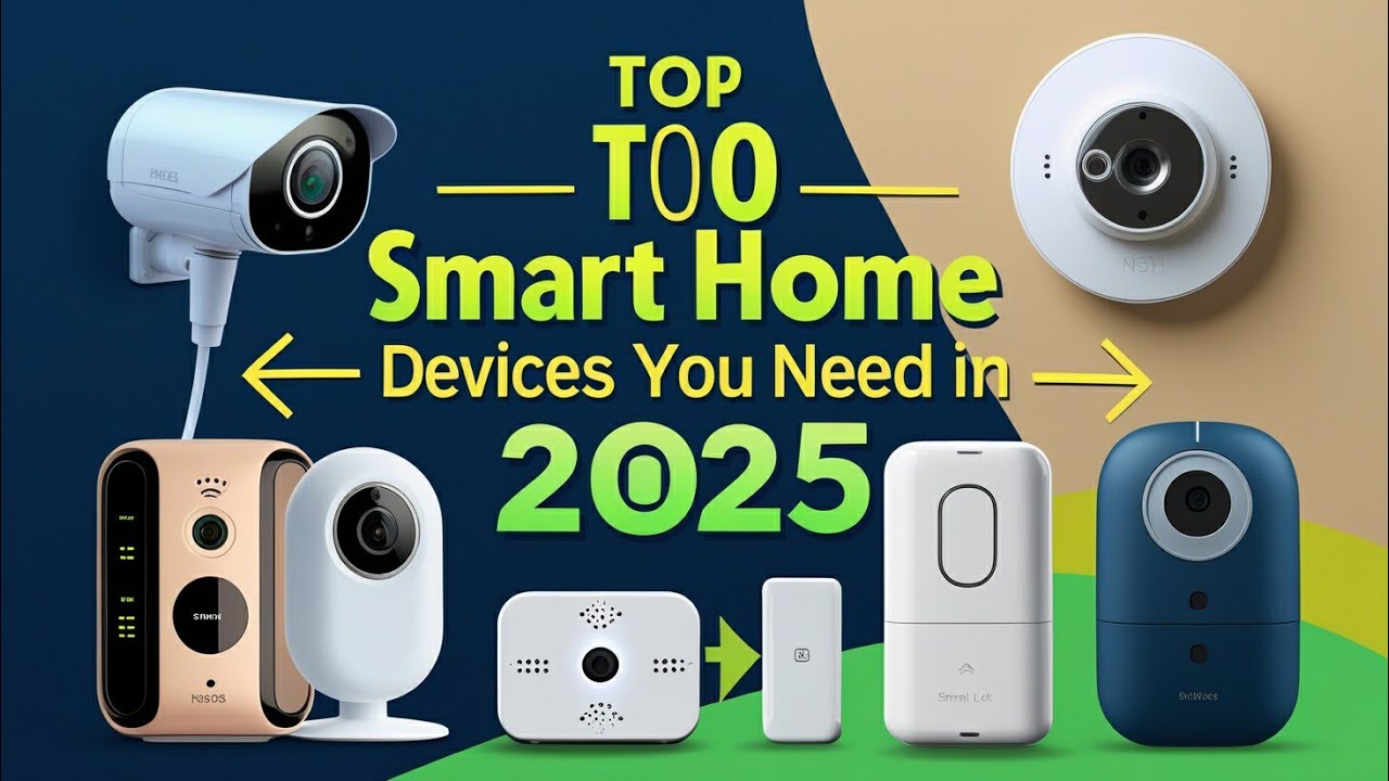 Make your home smart by using these Top 10 smart home devices - YouTube