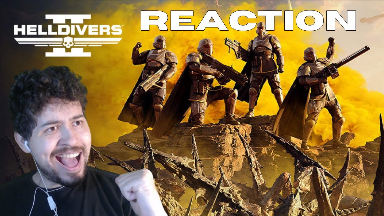 Helldivers 2: Intro cinematic Reaction - YouTube