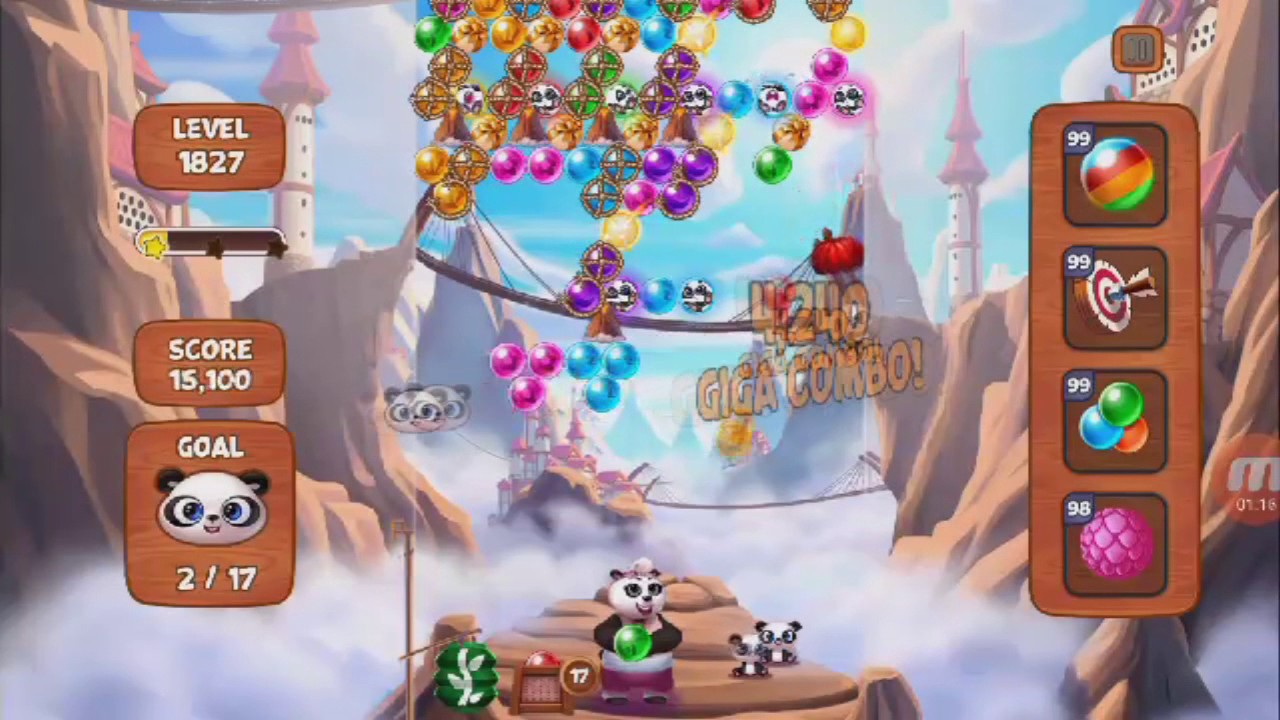 Panda Pop- Level 1827 - YouTube