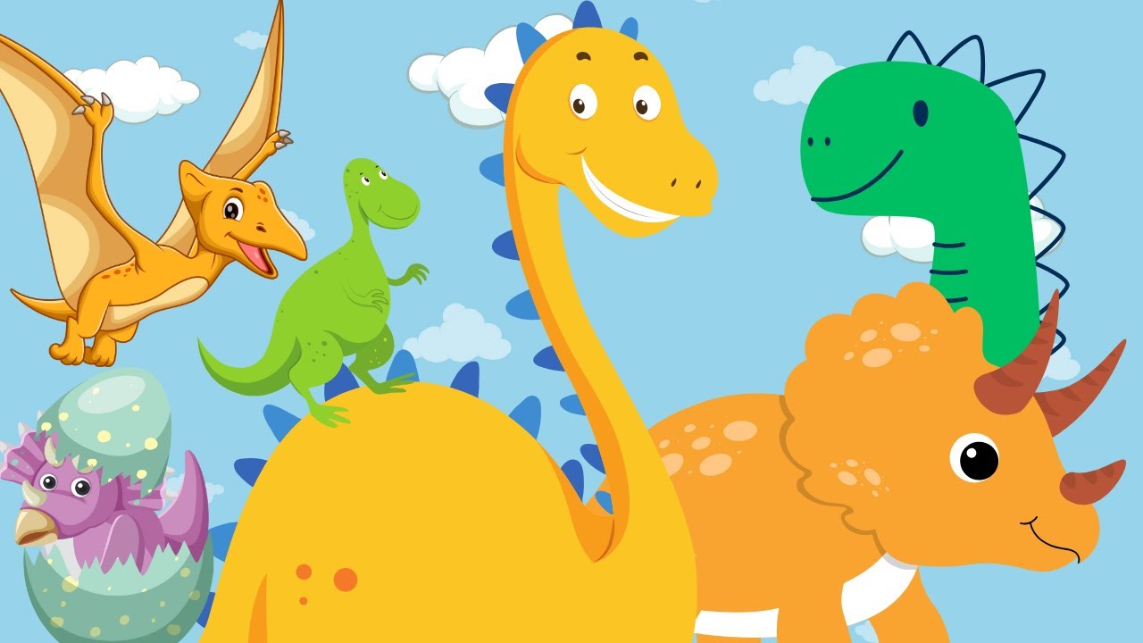 ''10 Little Dinosaurs | Dinosaur Songs for Kids | Fun Counting Song ...